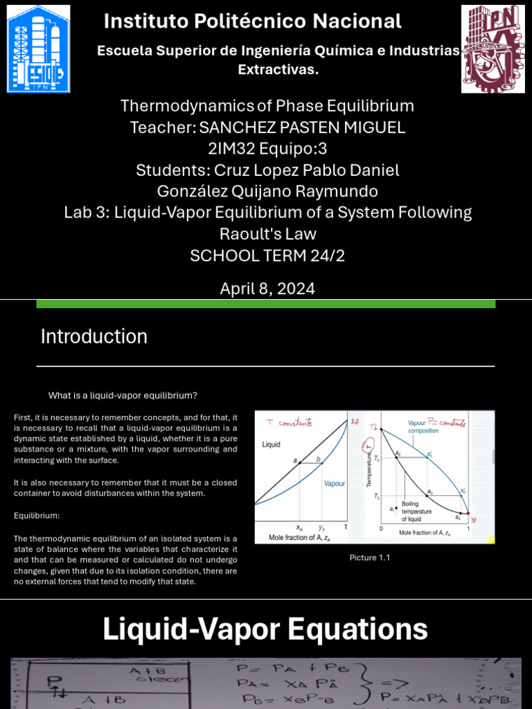Escuela Superior de Ingeniería Química e Industrias Extractivas | Download Free PDF ...