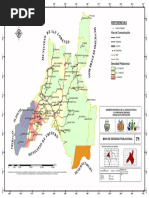 Mapa de Distritos de Tarija Cercado | PDF