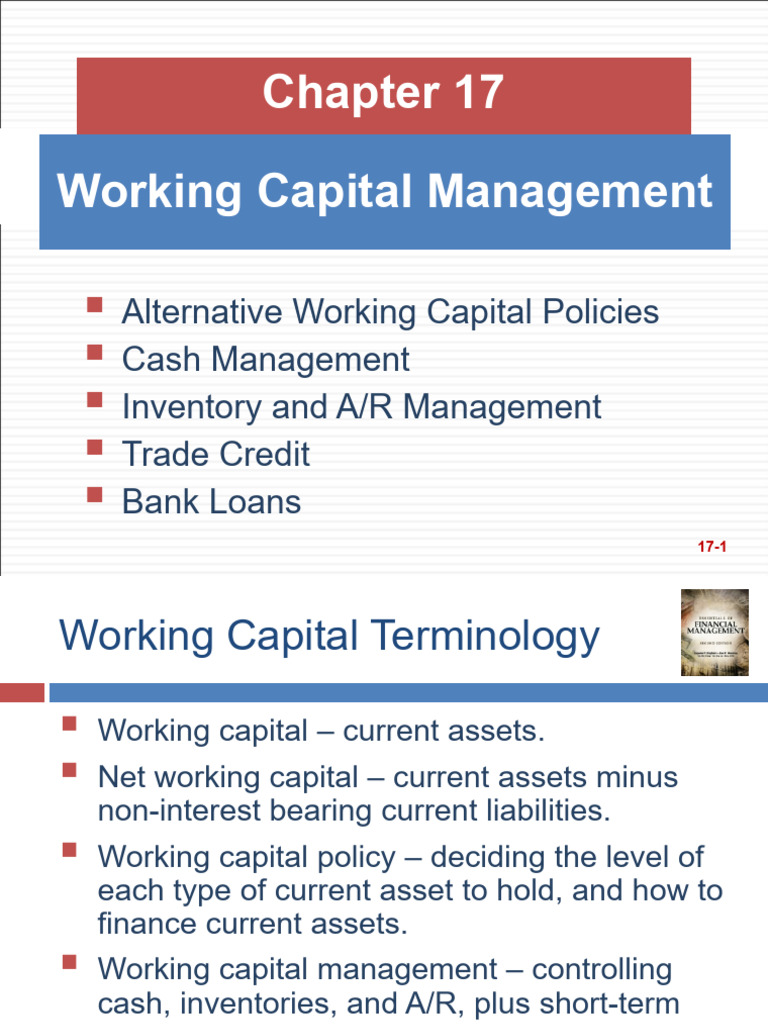 Finance | PDF | Working Capital | Inventory