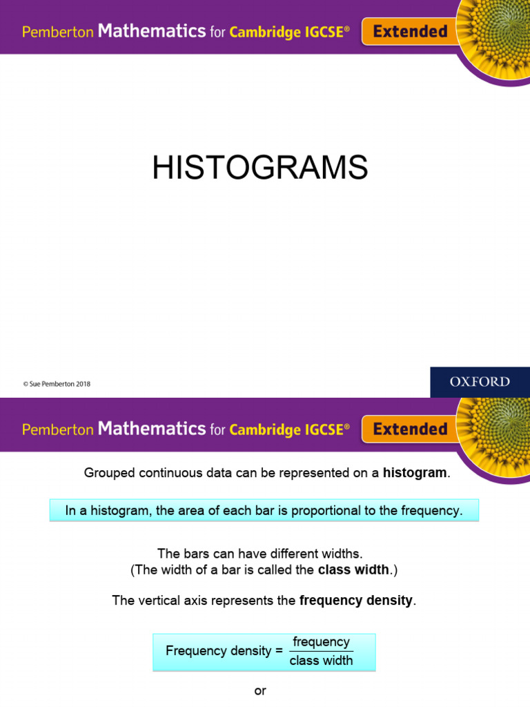 Histograms Pdf