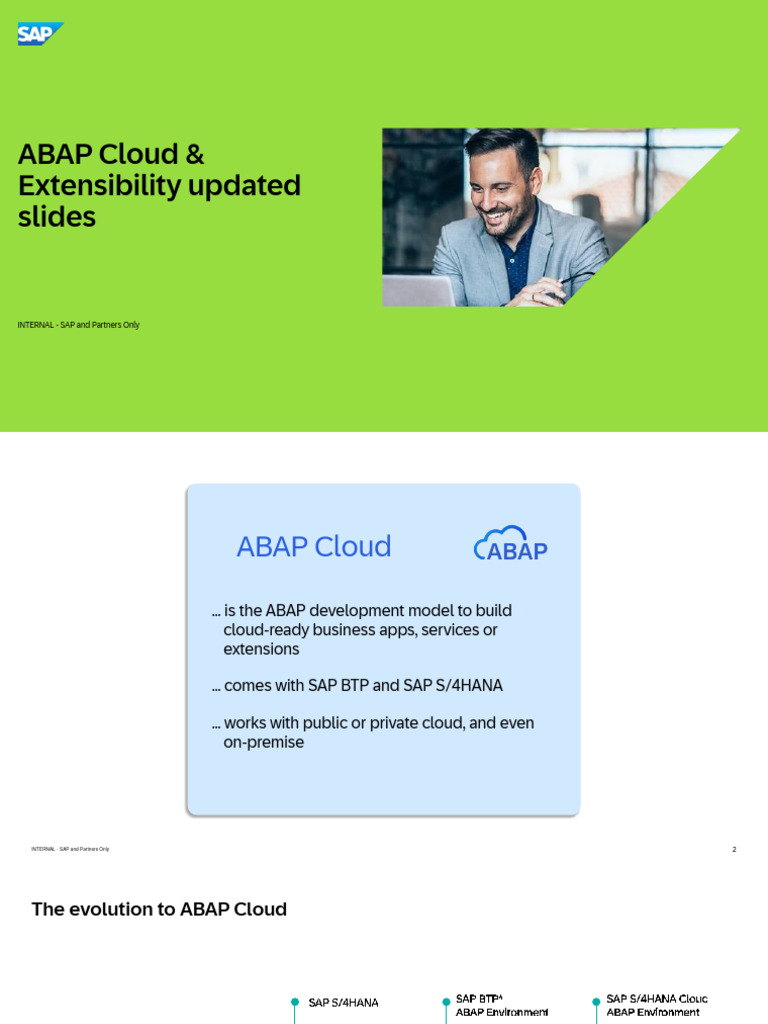Getting Started With ABAP Cloud Development | PDF | Cloud Computing | Application Software