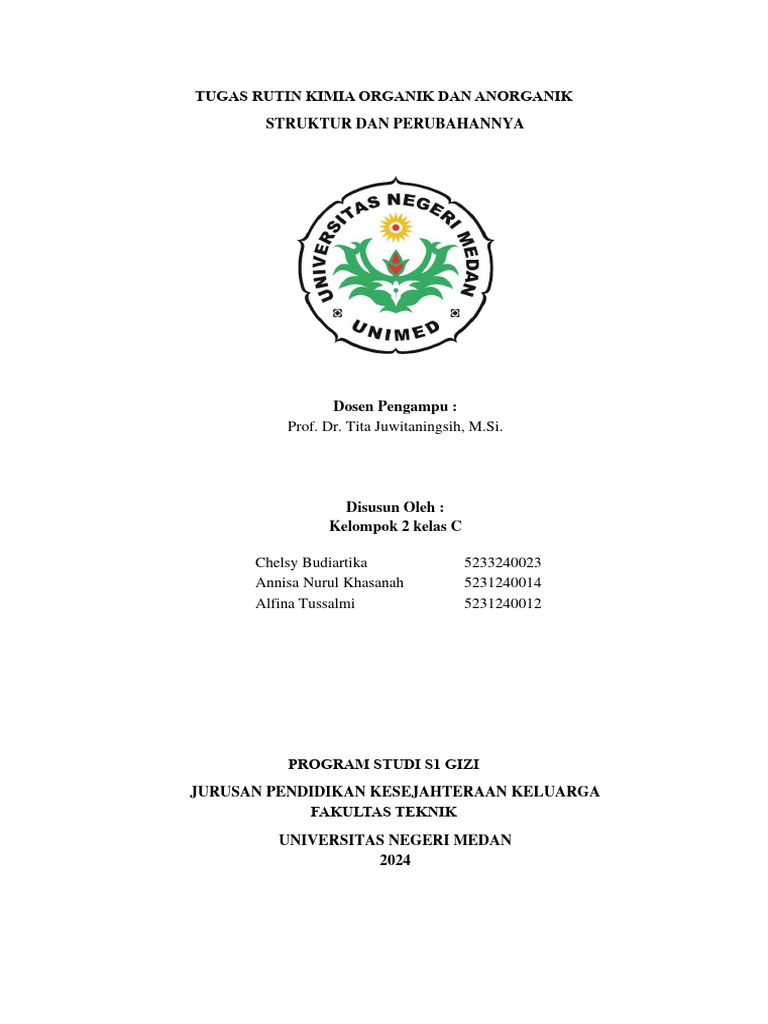 LK-1 Struktur Dan Perubahannya Kelompok 2C | PDF