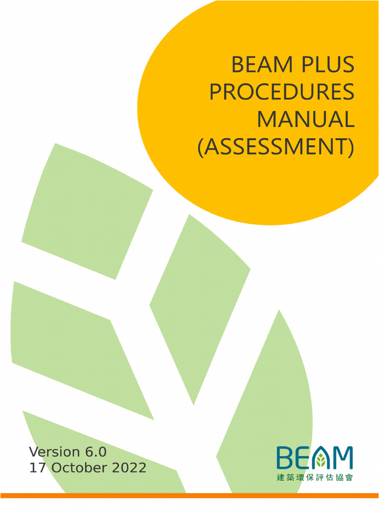 BEAM Plus Manual Procedure Manual - Oct 2022 | PDF | Computer File ...
