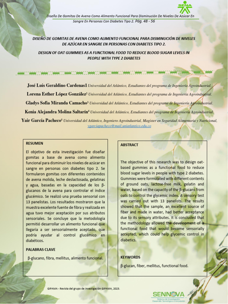 José Luis Geraldino Cardenas1 Lorena Esther López González Gladys Sofia ...