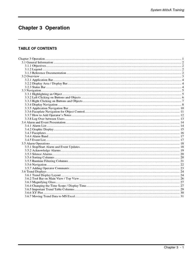 System 800xA Operation Guide | PDF | User (Computing) | Window (Computing)