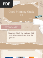Picto Word Interactive PPT Game Template | PDF