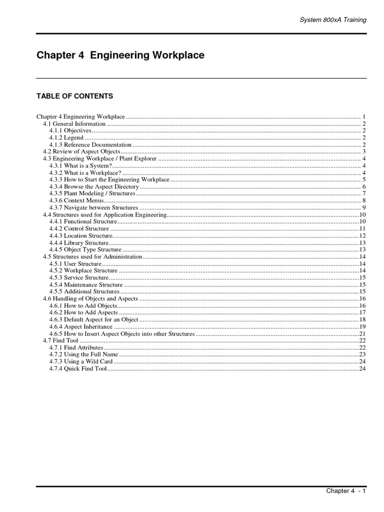 System 800xA Engineering Workplace Guide | PDF | System | Menu (Computing)