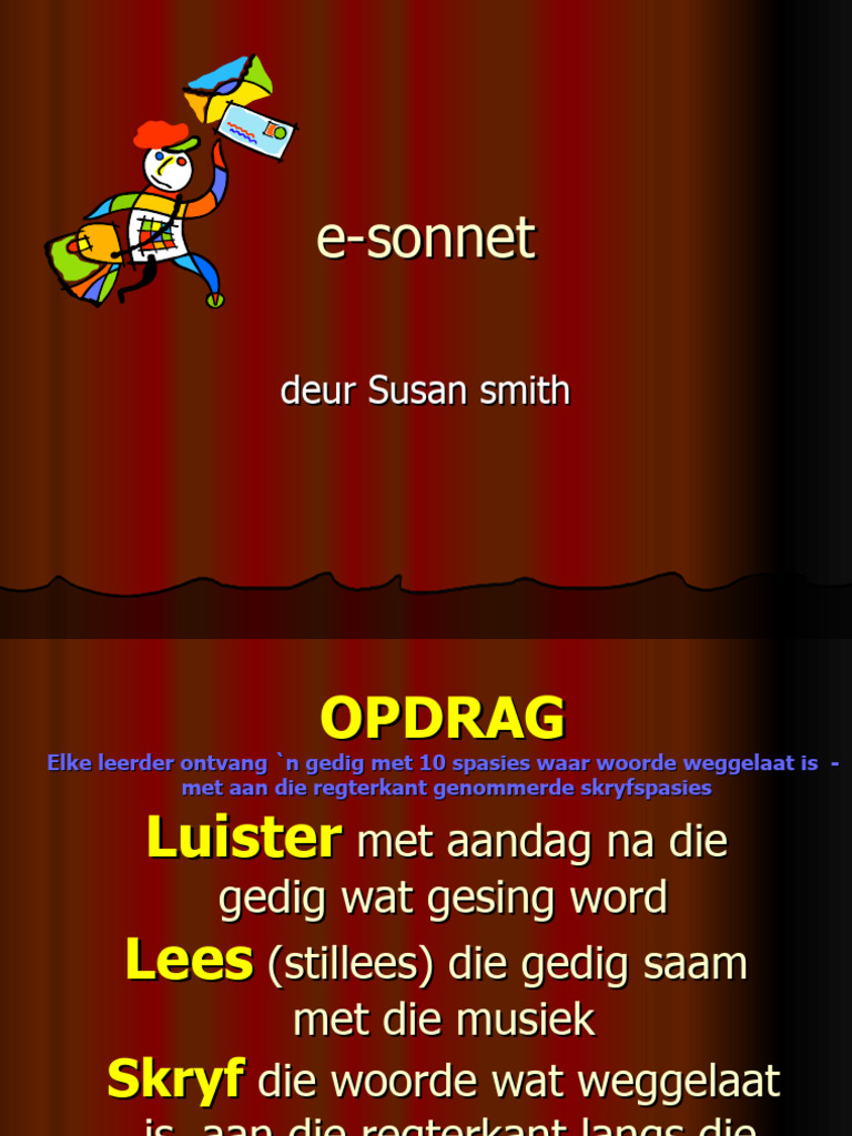 E Sonnet PP | PDF