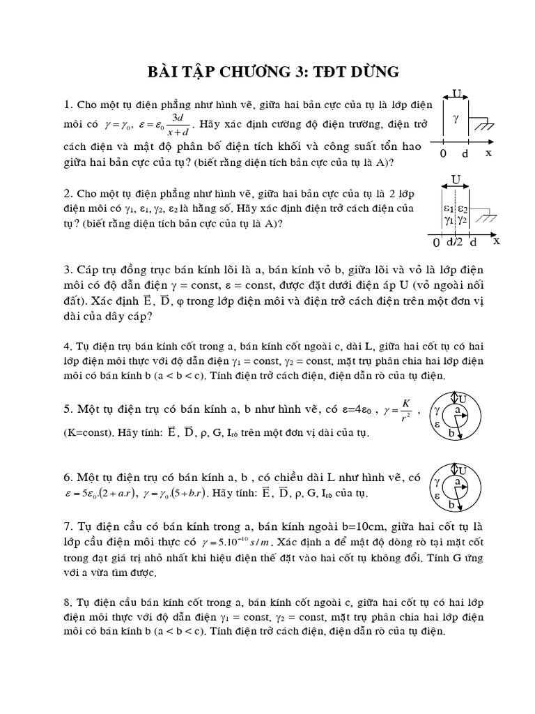 Bai Tap Chuong 3 | PDF
