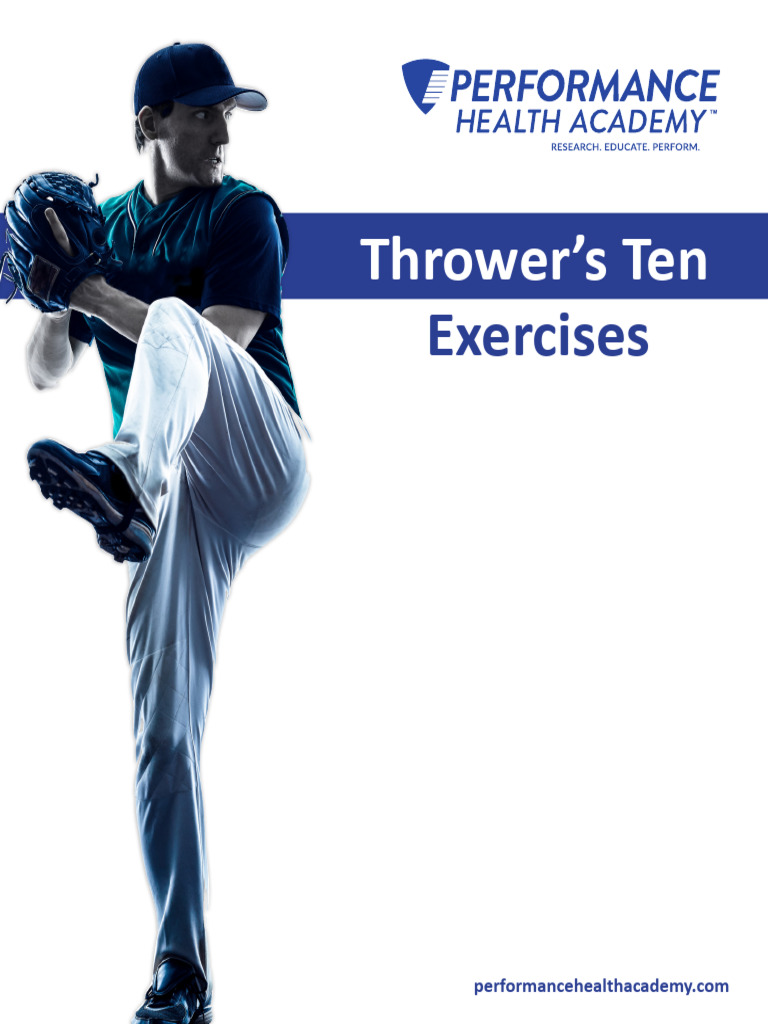 Thrower S Ten | PDF | Physical Therapy | Elbow