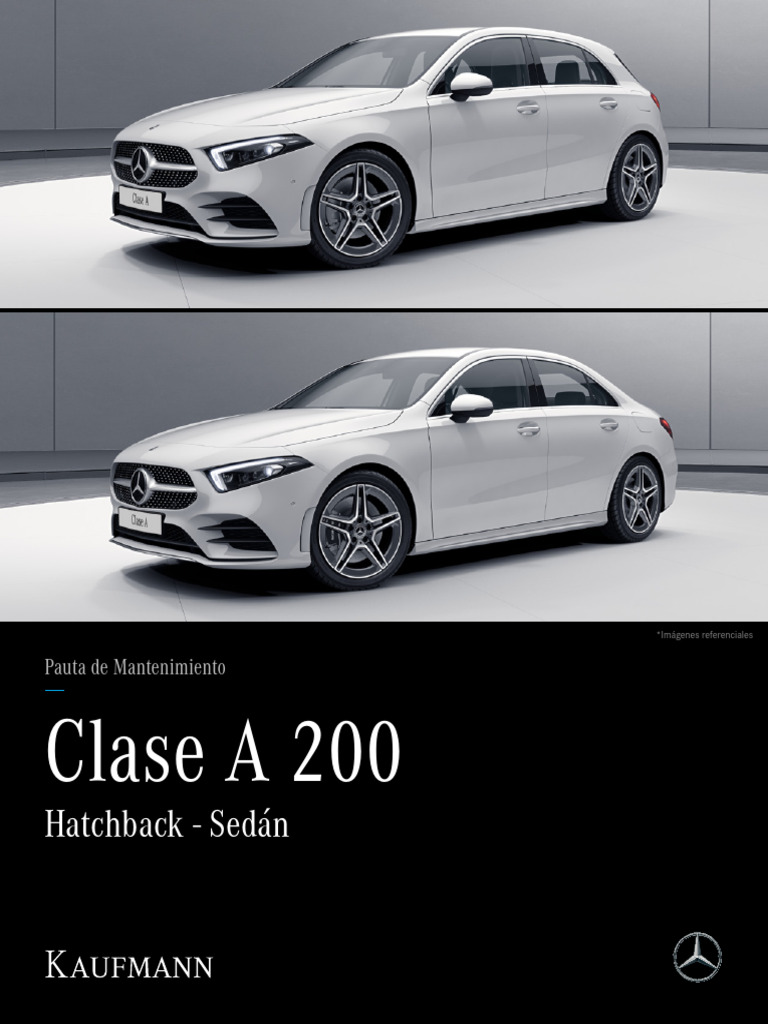 Pauta Valorizada - Clase A200 HB-Sedán | PDF | Vehículos | Vehículo de ...