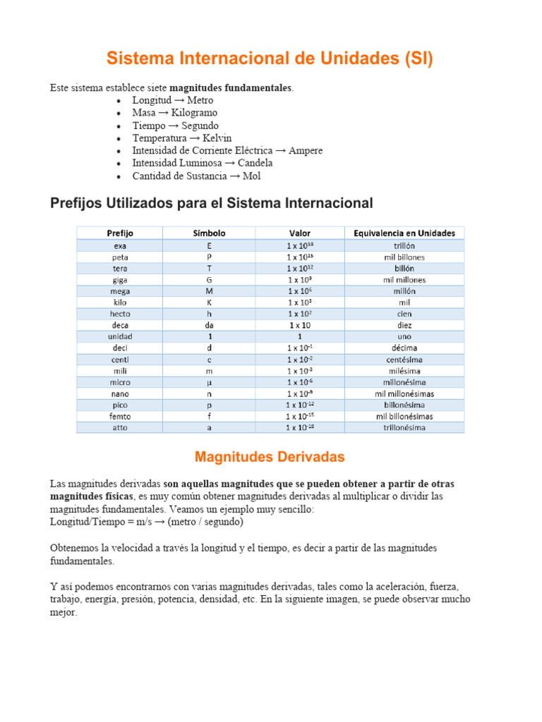 Tarea 1 - Conversion de Unidades | PDF | Sistema Internacional de Unidades | Unidades de medida