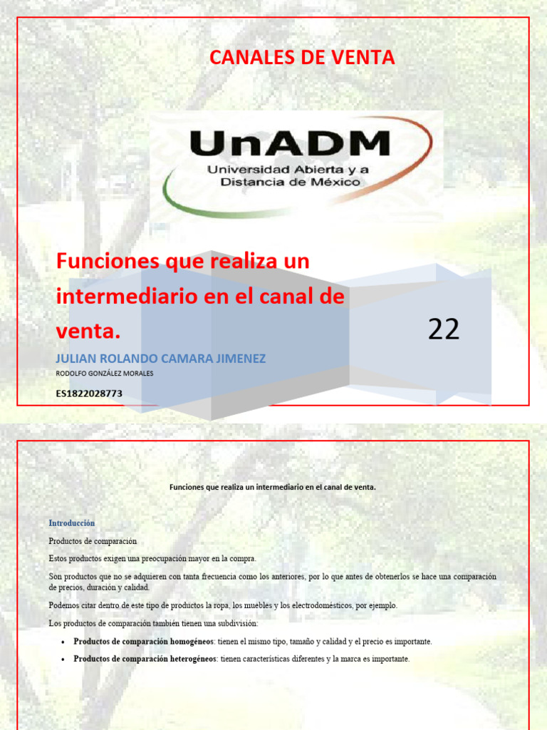 Gcav U2 A2 Rogm | PDF | Los consumidores | Producto (Negocio)