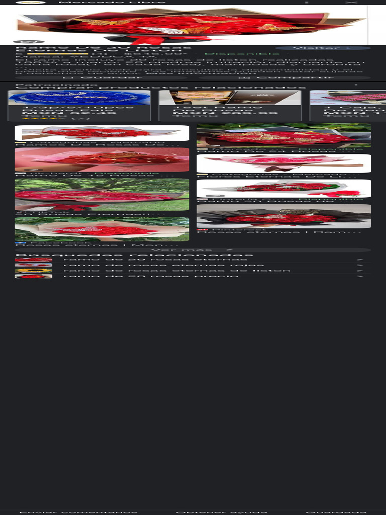 Ramo de 20 Flores Eternas - Buscar Con Google | PDF