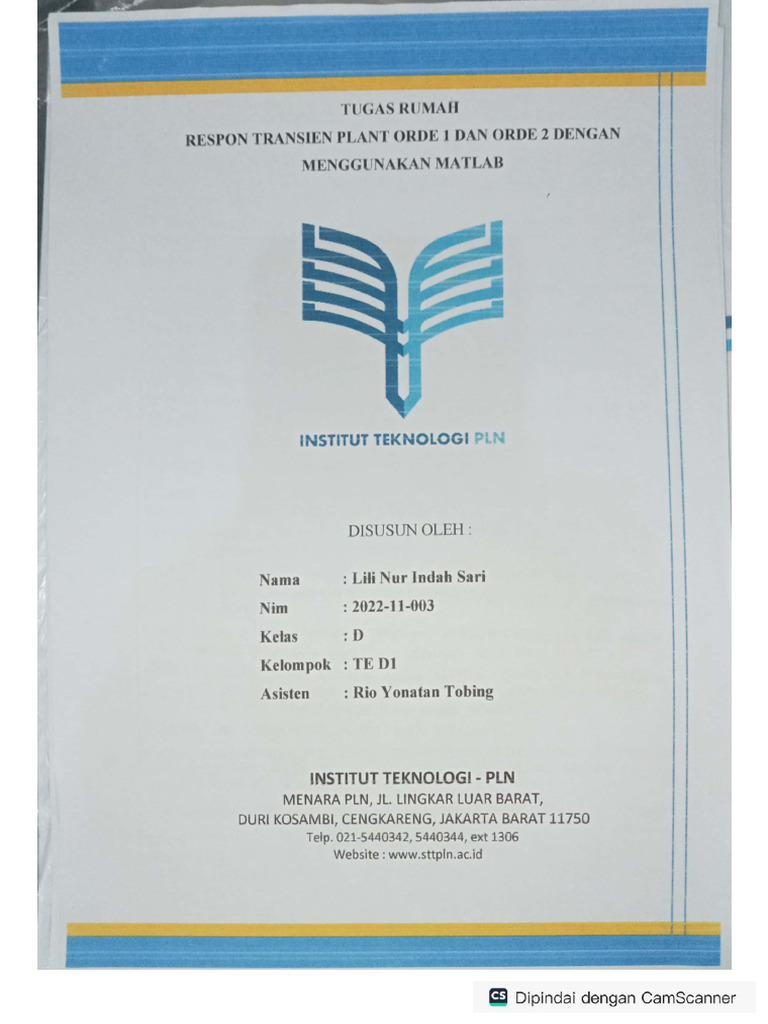 Lili Nur Indah Sari 202211003 TED TR | PDF