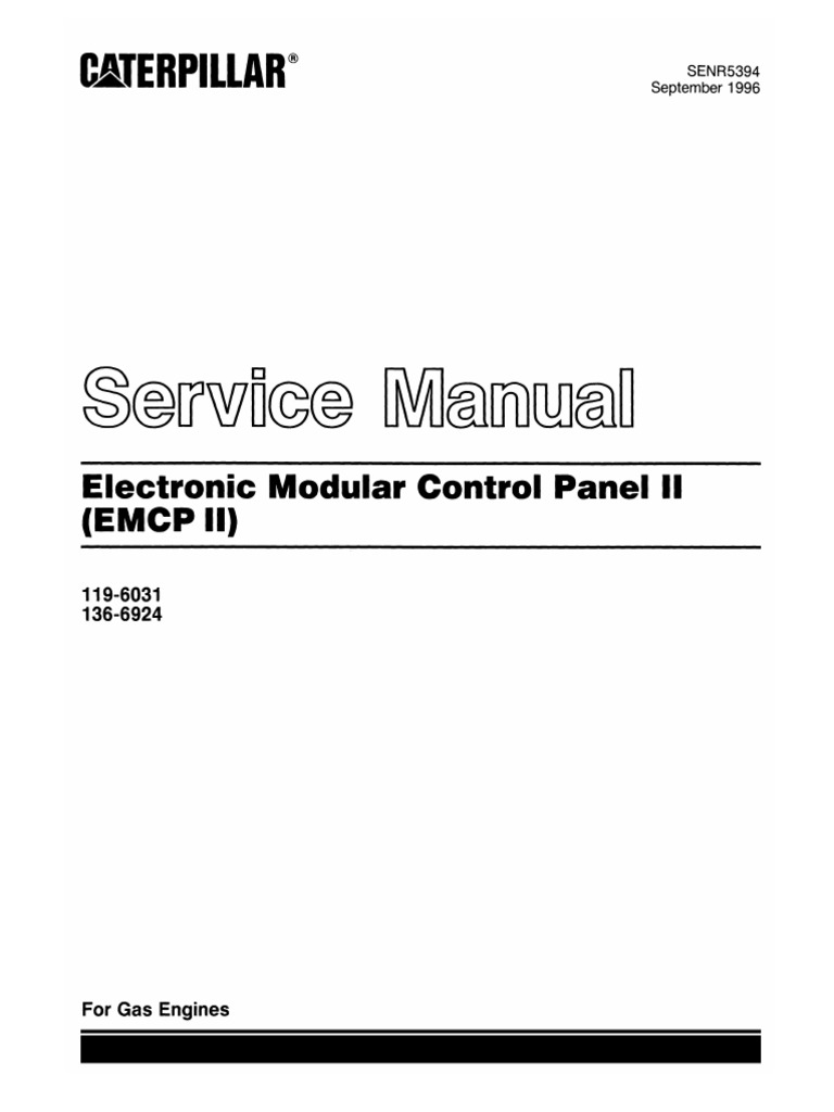 13a-SENR5394-00-01-ALL (EMCP II) | PDF