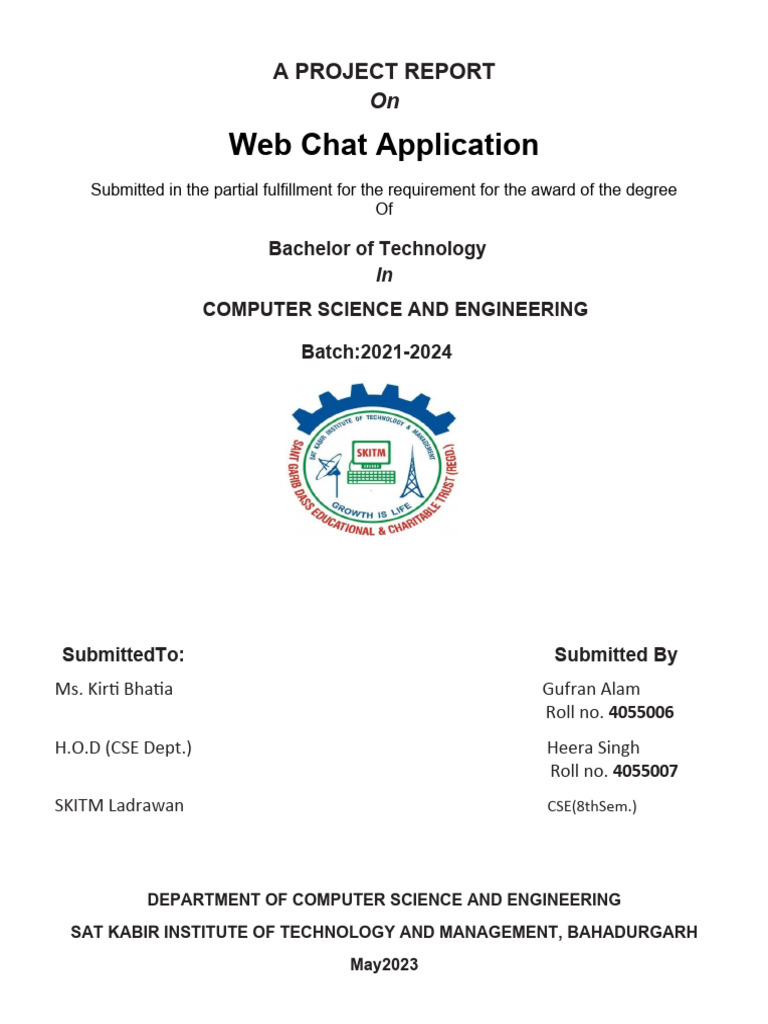 Heera_Project-report new | PDF | Databases | Systems Engineering