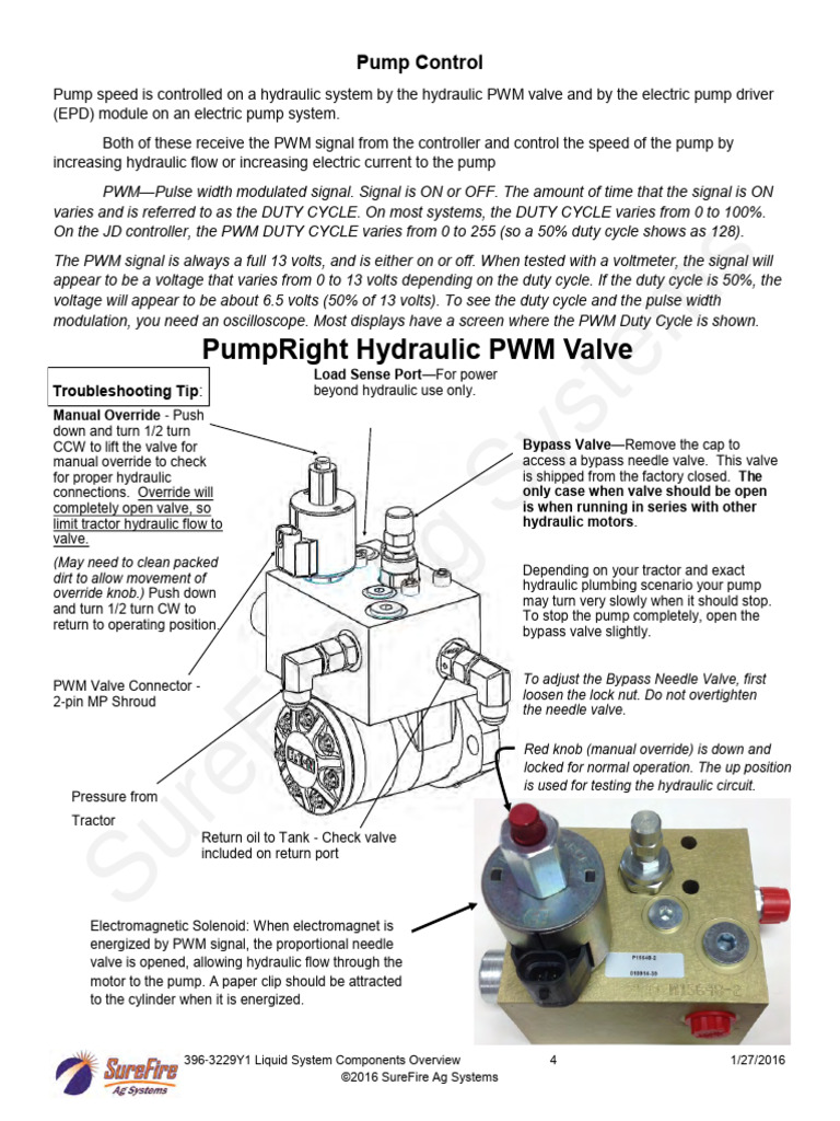 PWM-and-Pump-Control-Explained | PDF | Valve | Voltage