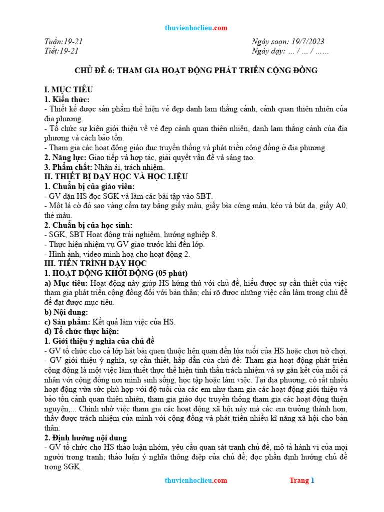 GA HDTN 8 CTST HK 2 Hay | PDF