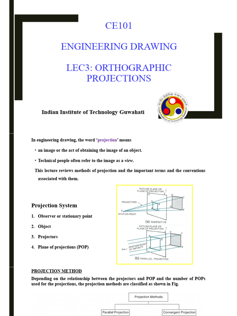 Orthographic Projections | PDF | Geometry | Classical Geometry