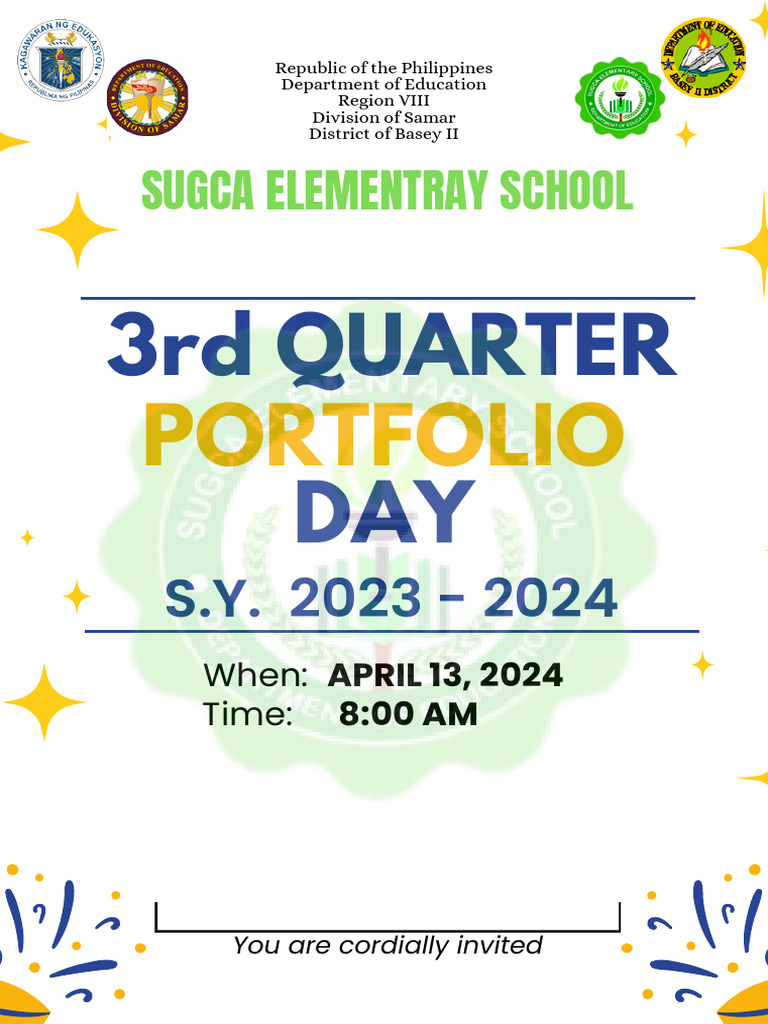Program For Portfolio Day | PDF