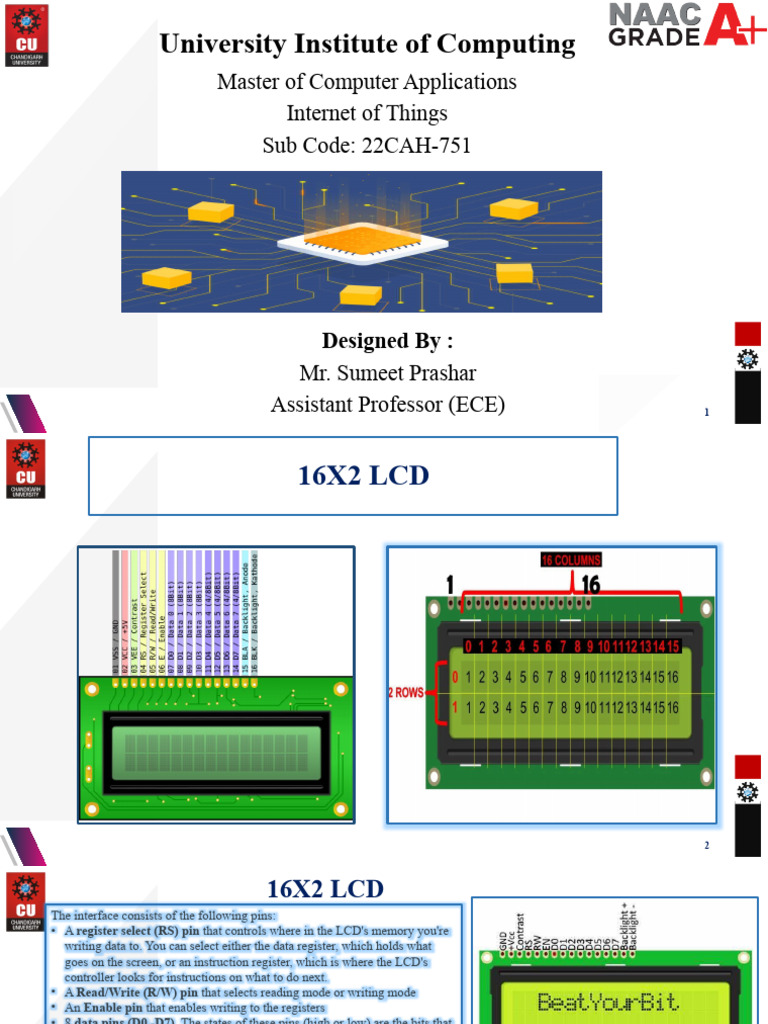 LCD 16X2 | PDF | Liquid Crystal Display | Backlight