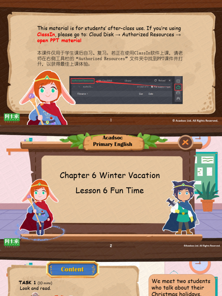 Fun English Lesson: Winter Vacations | PDF | Traditions | Entertainment ...