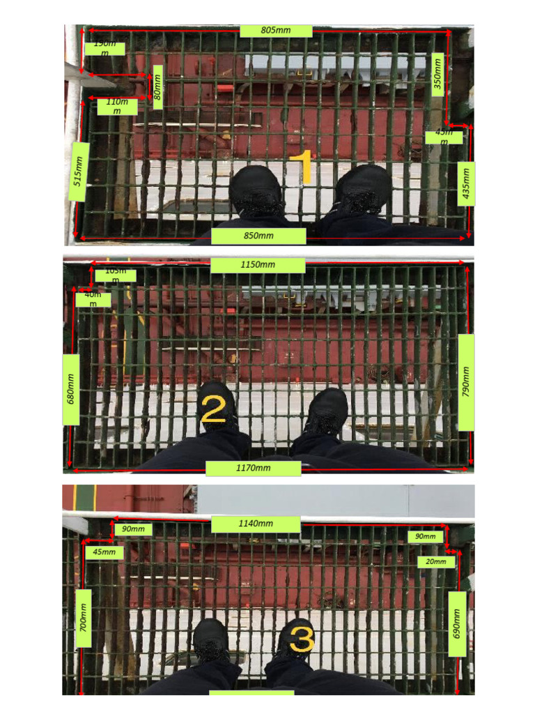 Bridge Face Platform Plates Measurement | PDF