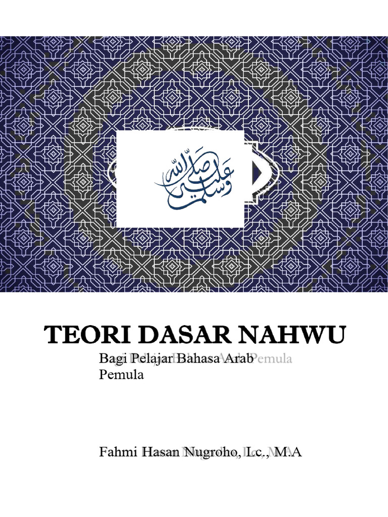 Teori Dasar Nahwu Bagi Pelajar Bahasa Arab Pemula Pdf