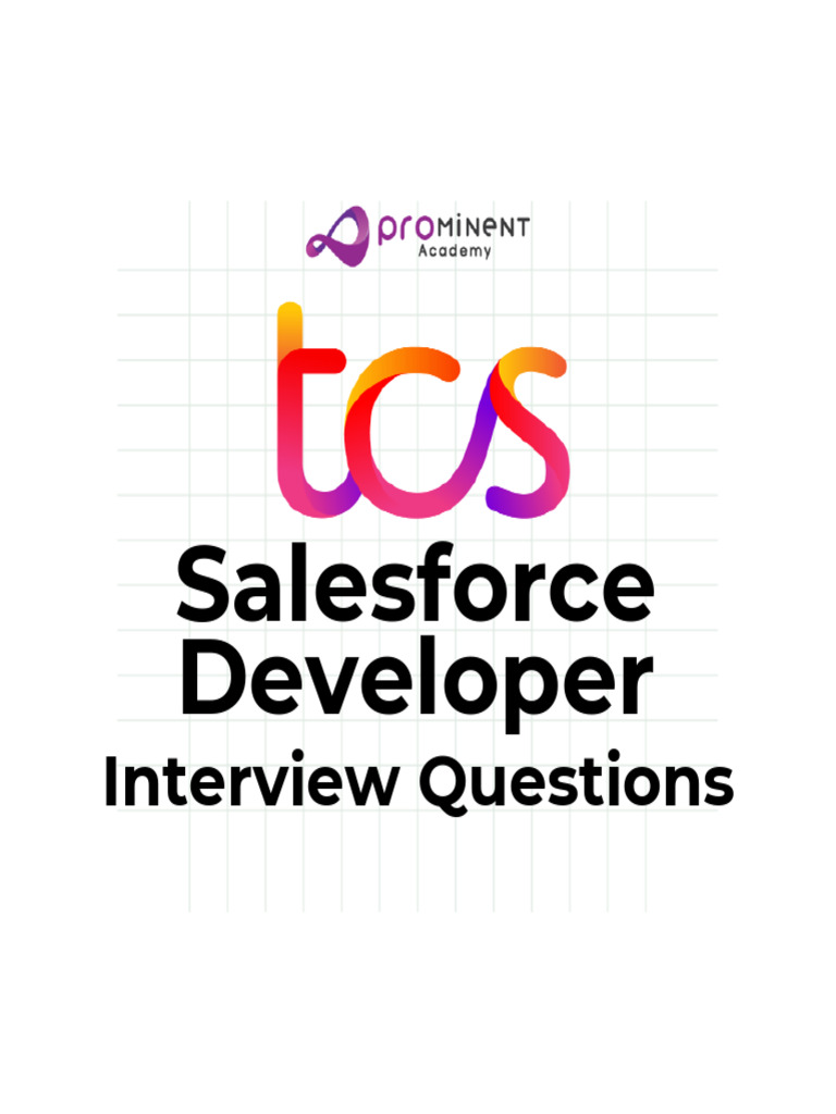 TCS Salesforce Developer Interview Questions 2024 | PDF | Database Transaction | Databases