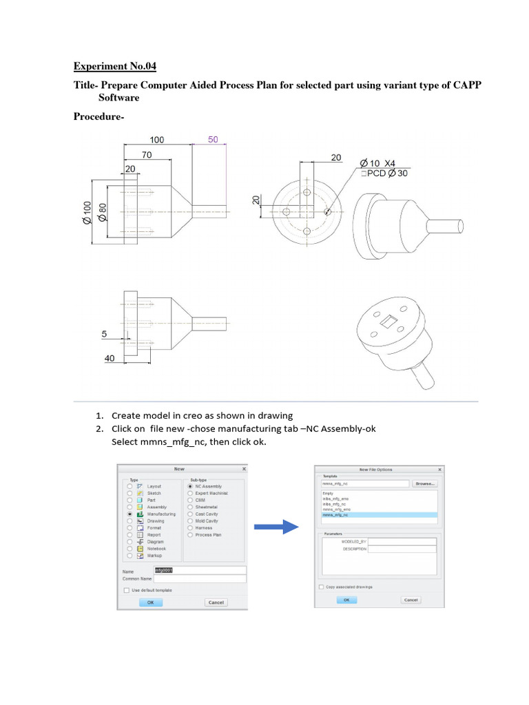 Experiment 4 CIM | PDF