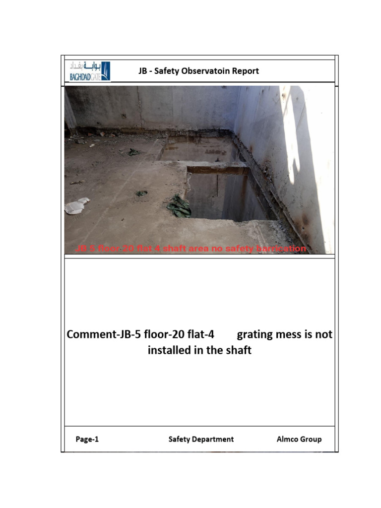 JB - Safety Observation Report As On 16.04.2024 | PDF | Technology ...