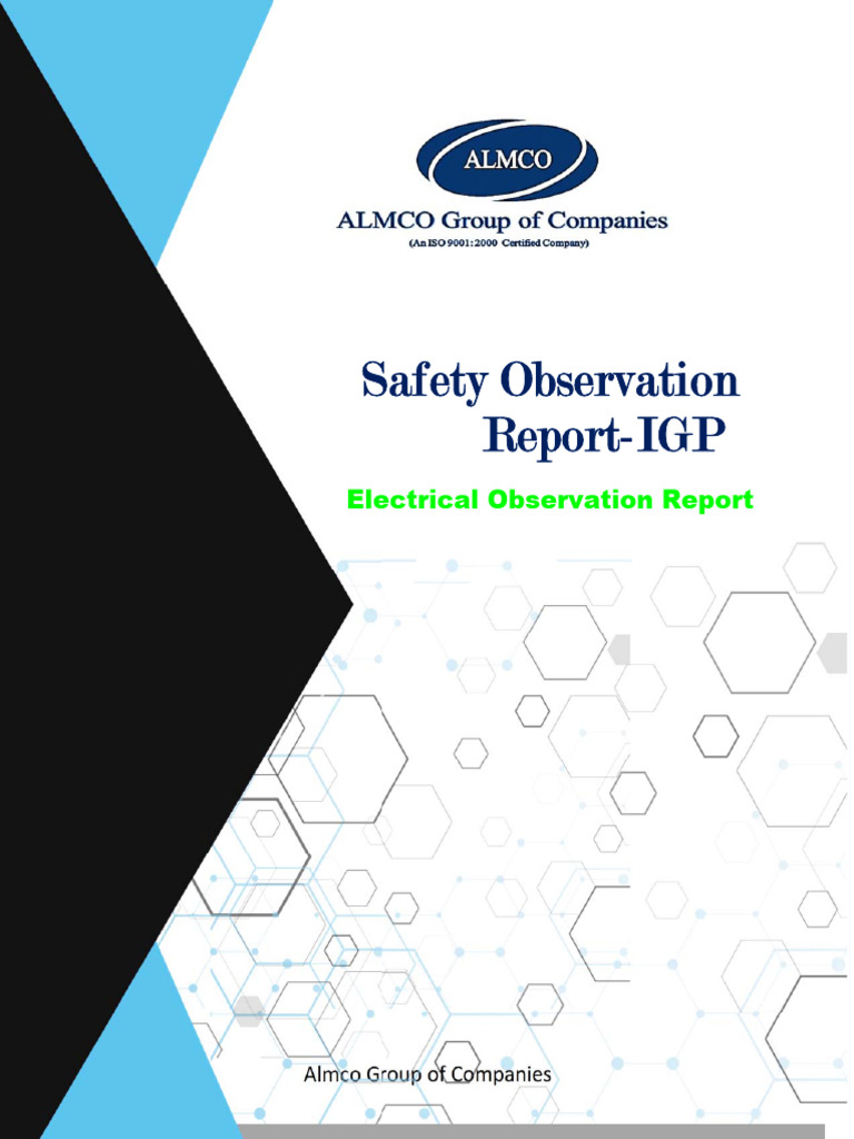 Electrical Safety Observations | PDF