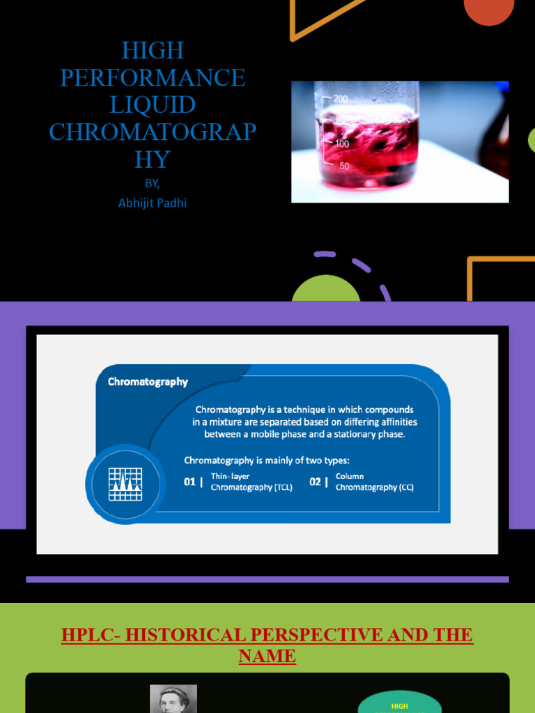 High Performance Liquid Chromatography(Hplc) | PDF | Chromatography | High Performance Liquid ...