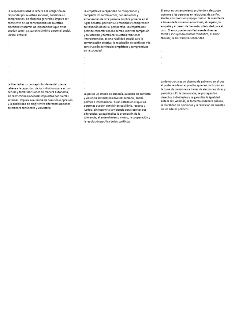 Plantilla Triptico | PDF | Amor | Empatía