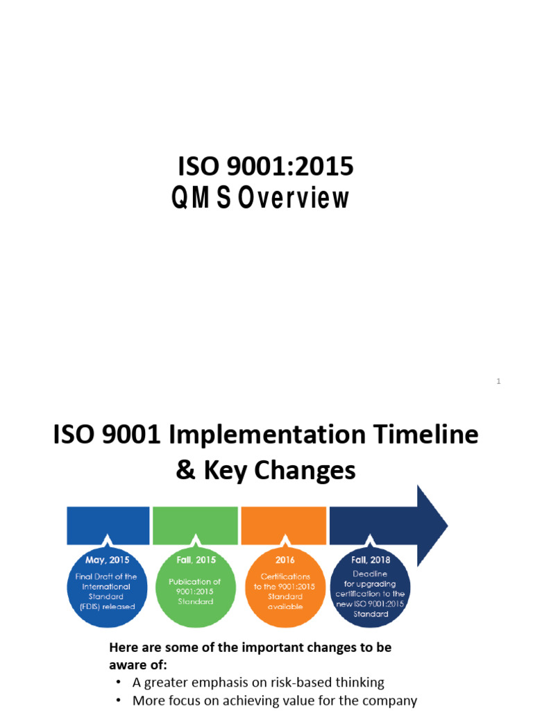 ISO 9001 Overview 1713358036 | PDF | Iso 9000 | Quality Management