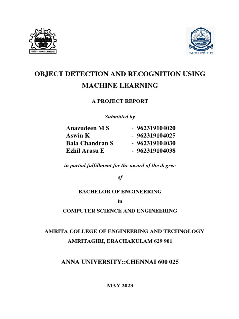 YOLO for Object Detection in ML | PDF | Software Testing | Unified ...