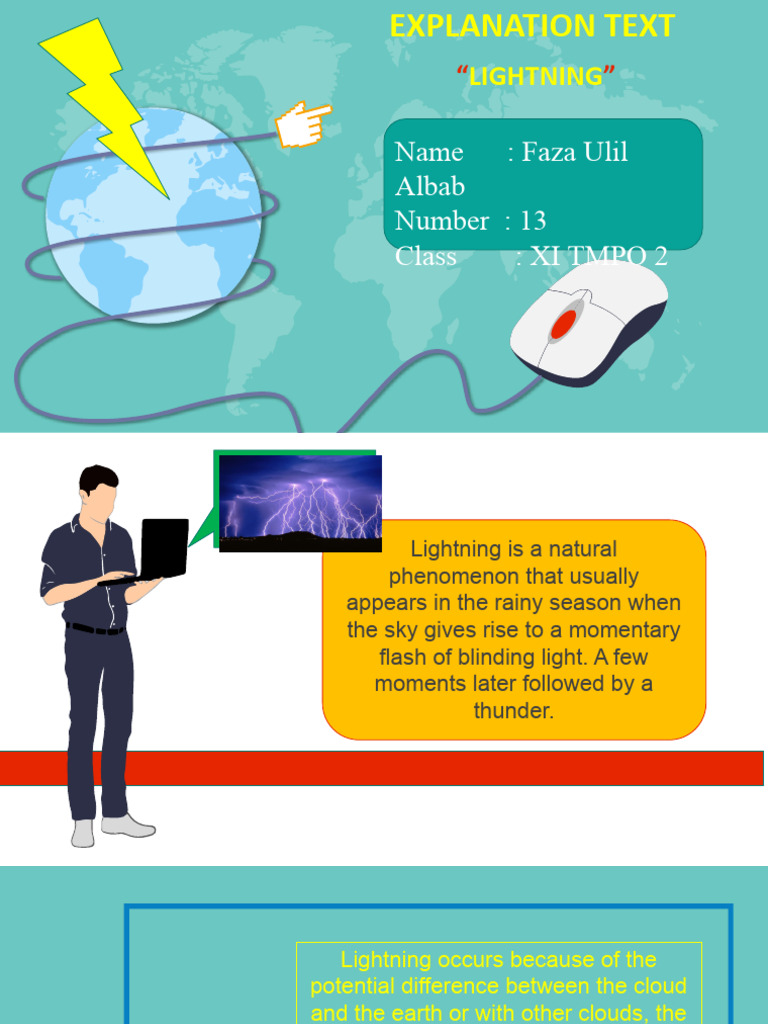 Explanation Text. Lightning | PDF | Science & Mathematics