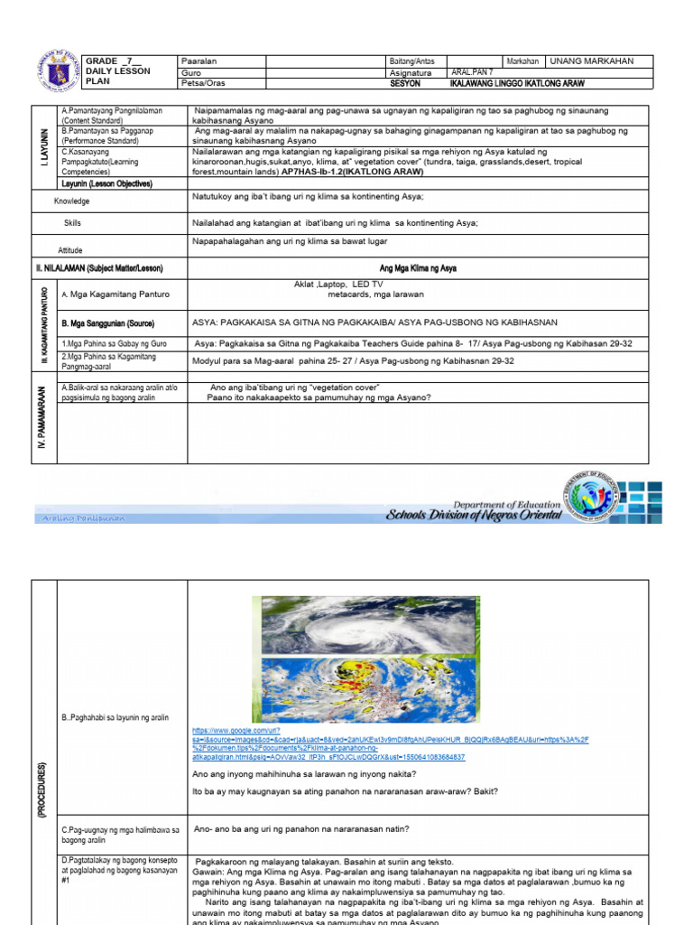AP7HAS - Ib-1.2 IKATLONG ARAW | PDF
