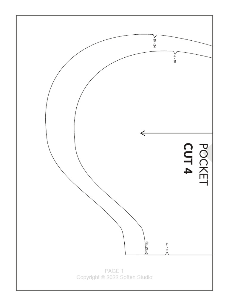 Soften Studio Inseam Pocket PDF Pattern | PDF