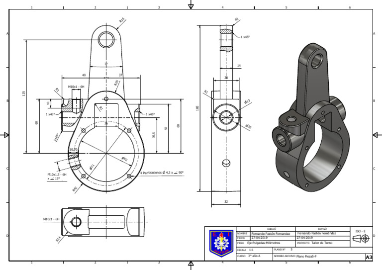 Plano Pieza5-F | PDF