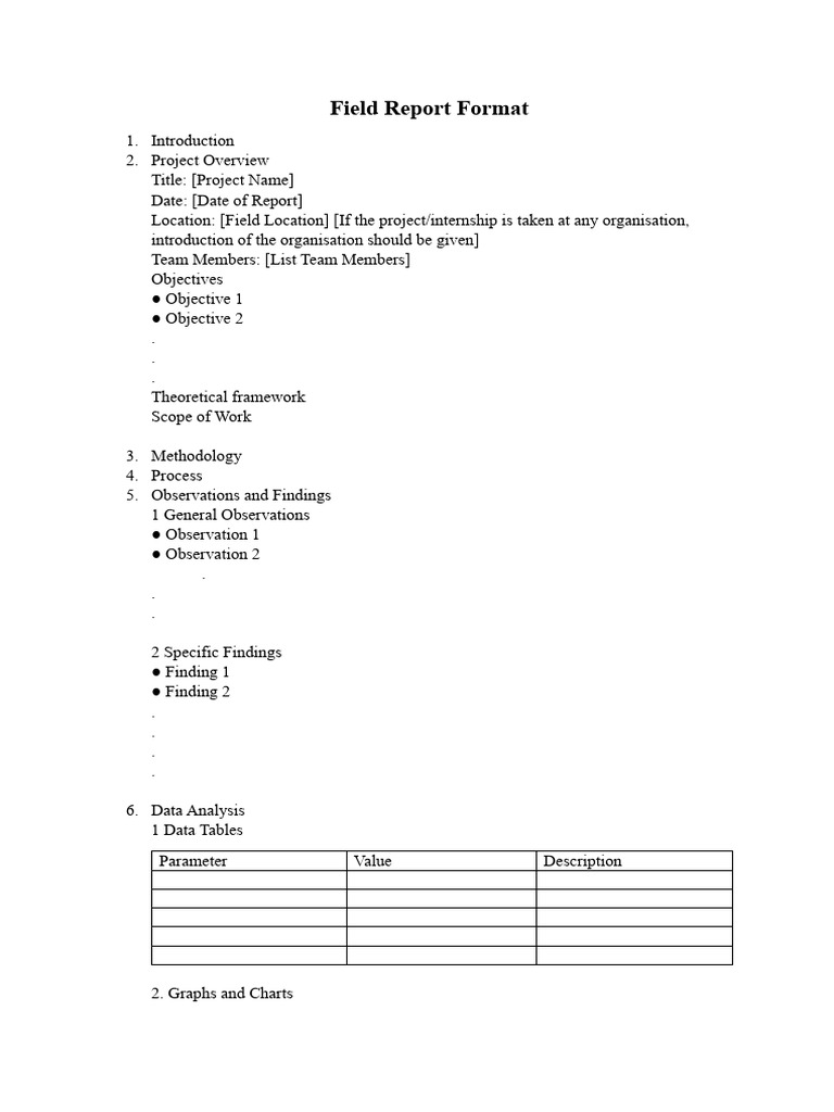 Field Report - Research Project Format | PDF | Computers