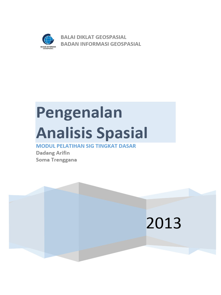 Modul Pengantar Analisis Spasial | PDF | Komputer