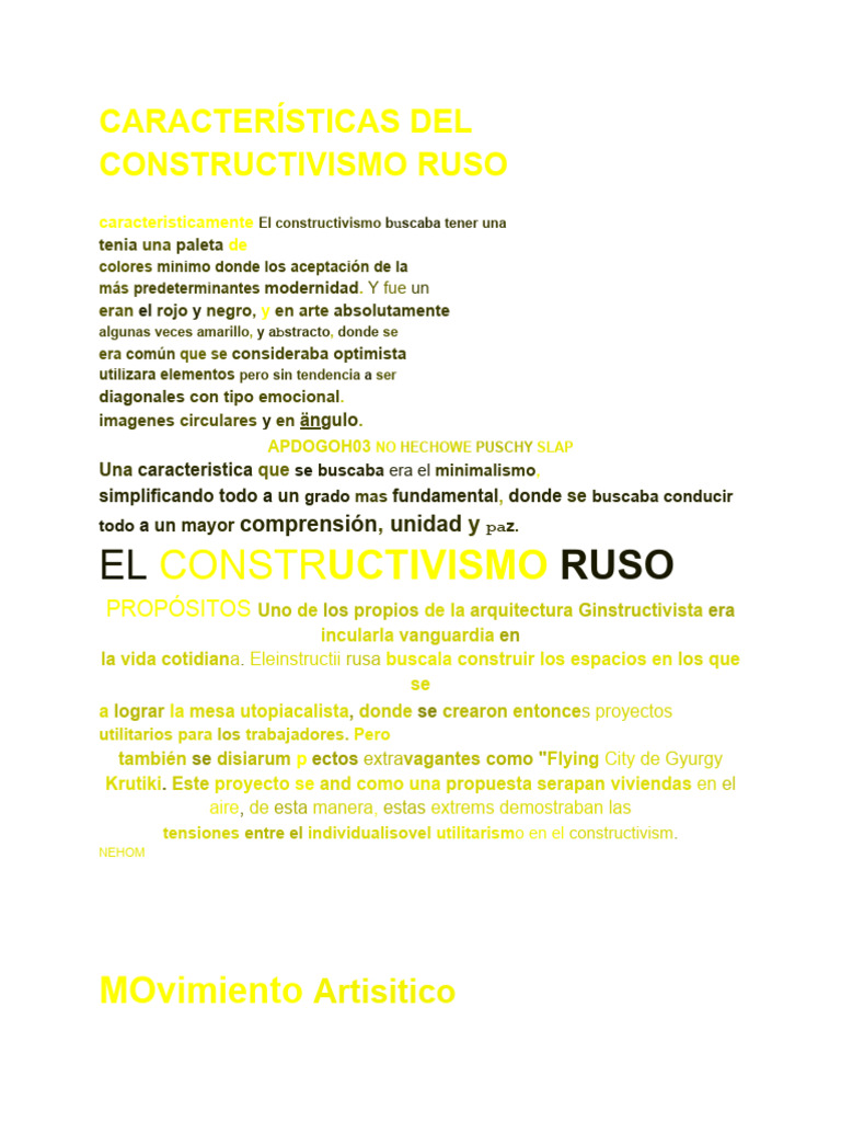 constructivismo ruso (6) | PDF | Arte deco | Arte abstracto