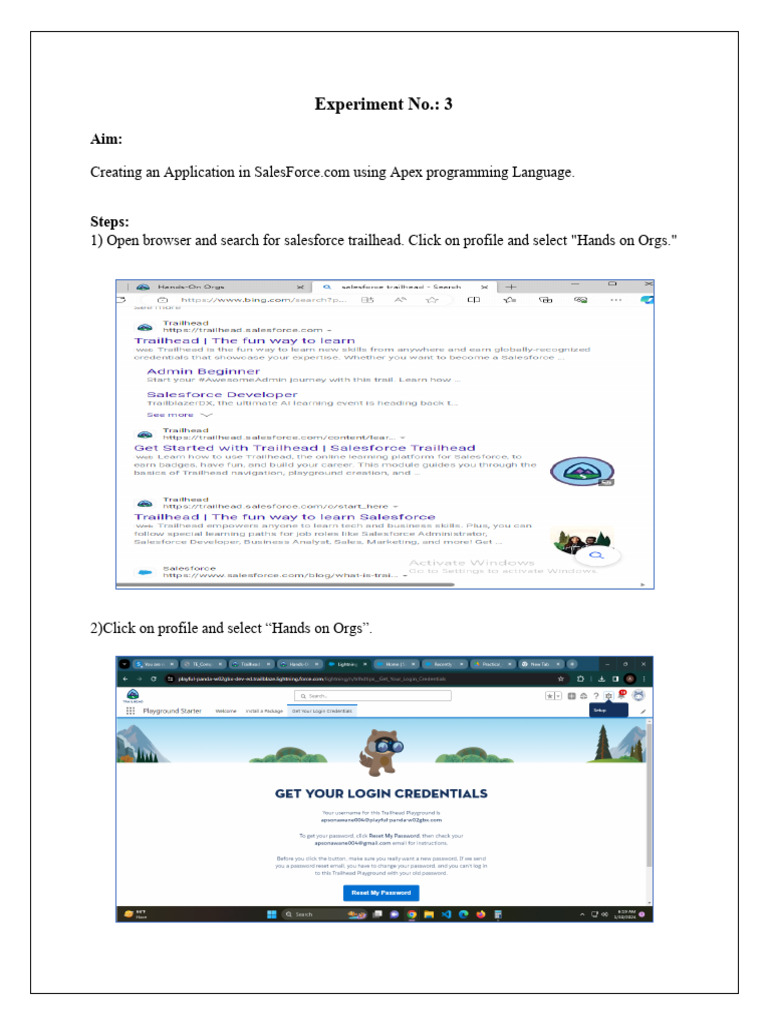 Salesforce Apex App Development Guide | PDF | Business | Computers