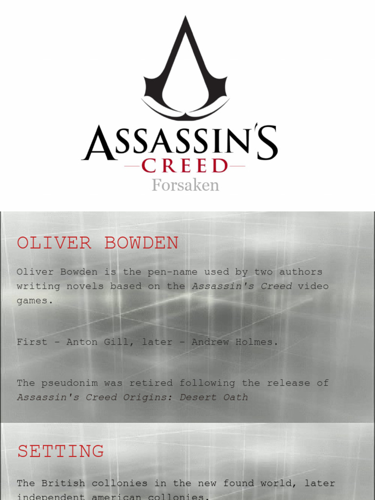 AC3 Forsaken | PDF | French And Indian War