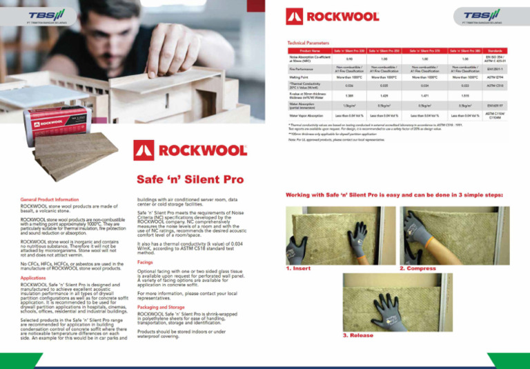 Catalog TBS - Rockwool-1-1 | PDF