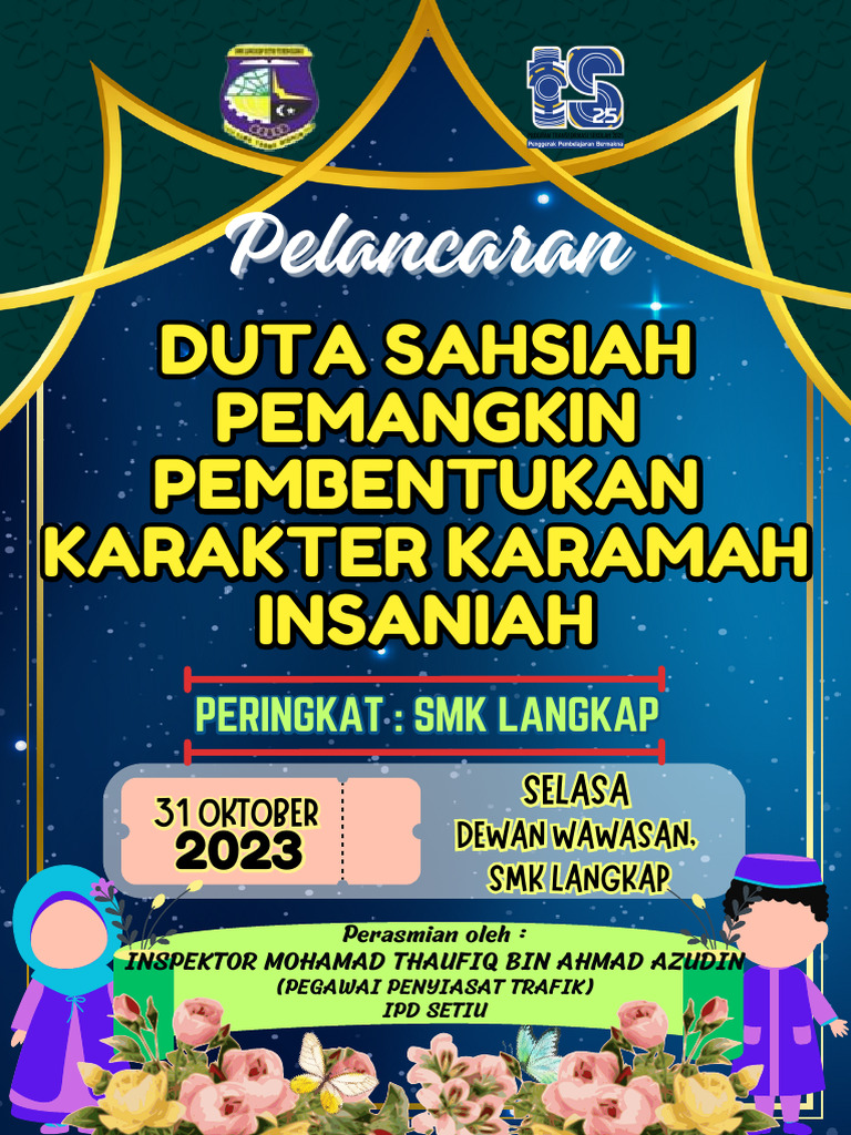 Buku Program Duta Sahsiah | PDF