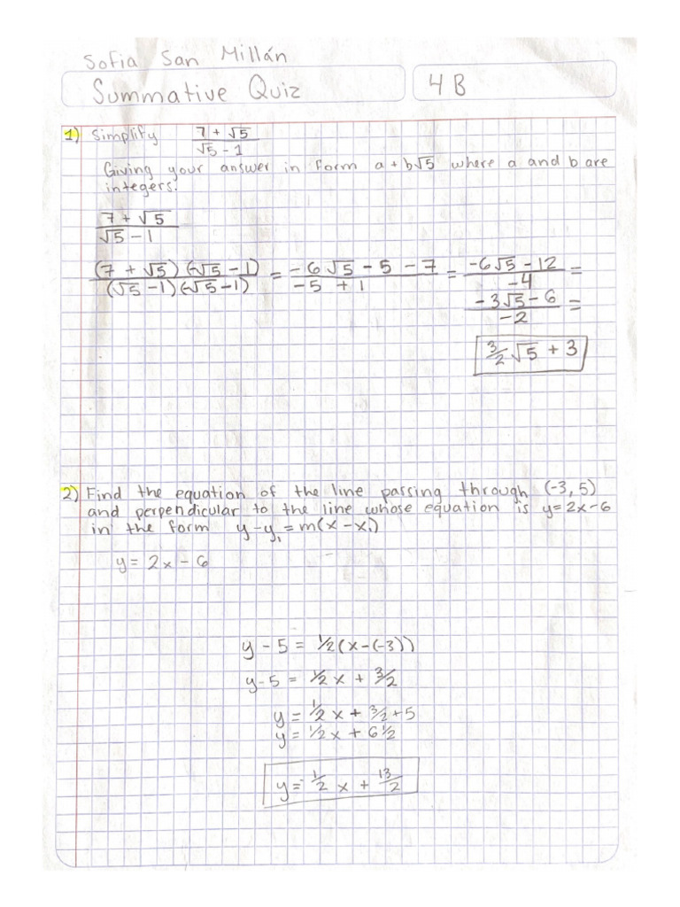 Summative Quiz | PDF
