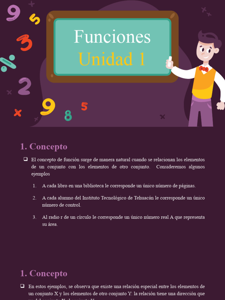 Introducción a las Funciones Matemáticas | PDF | Función (Matemáticas ...